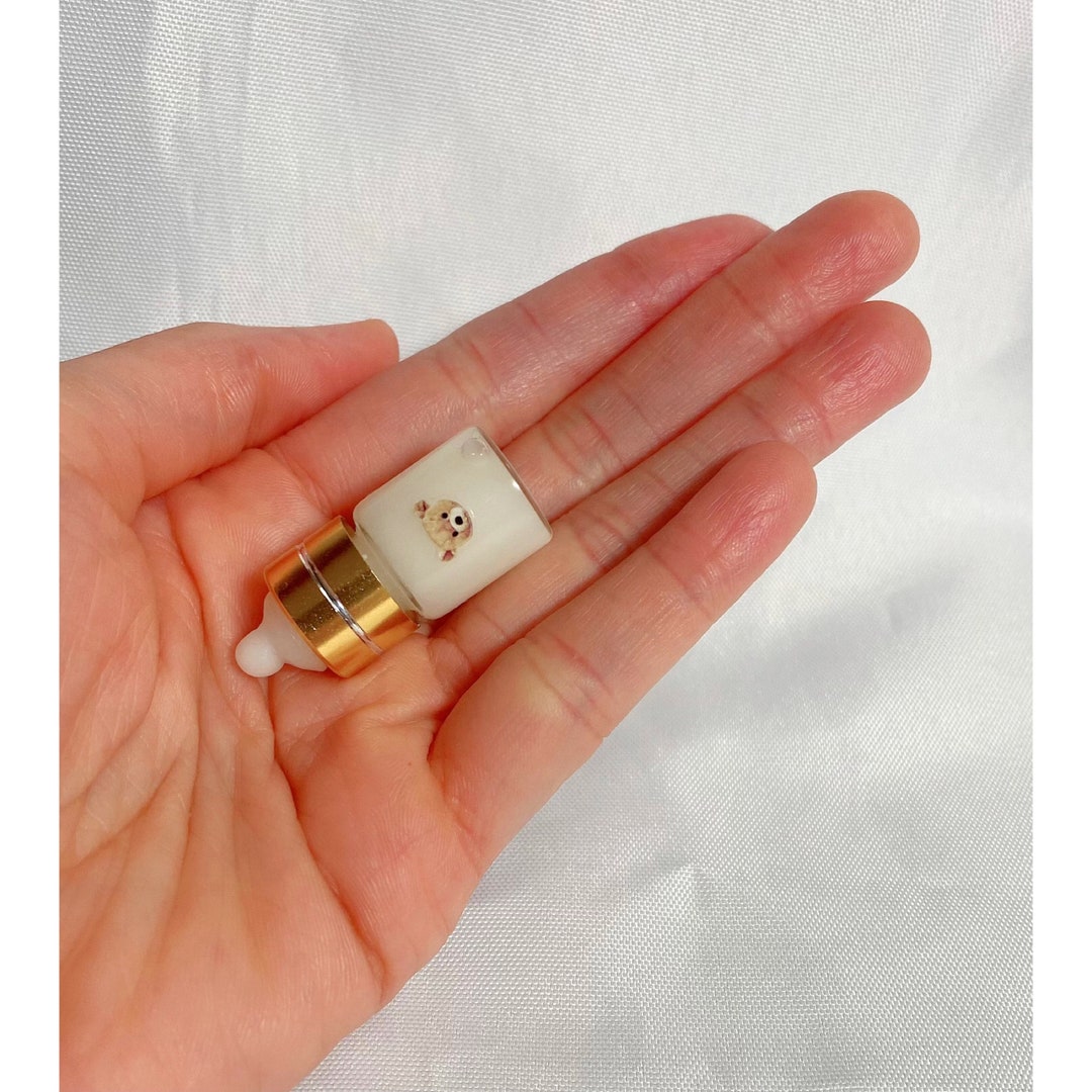 Teddy Mini Micro Baby Doll Glass Bottle - Etsy