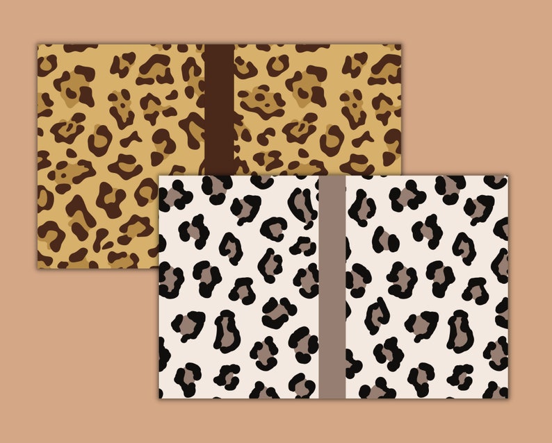 20 KDP Book Covers 8.5x11", Animal Print, Leopard, Giraffe, Zebra, Cow ...
