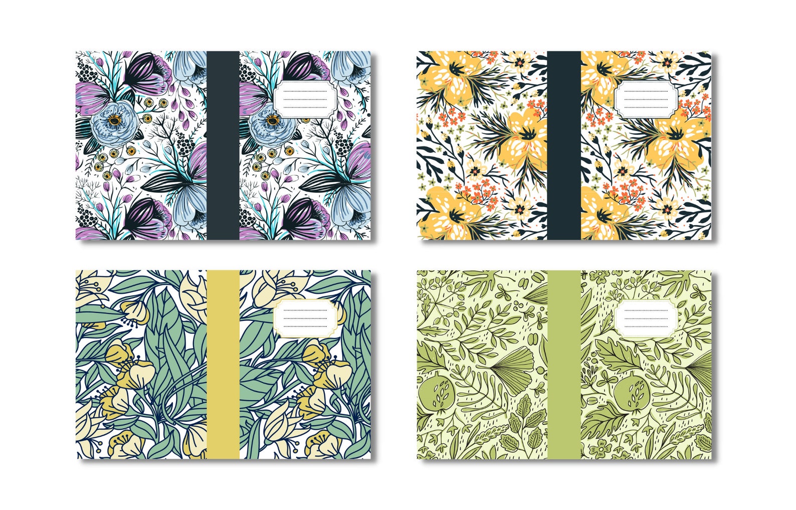25 KDP Book Covers Flower and Botanical Pattern Book Covers - Etsy