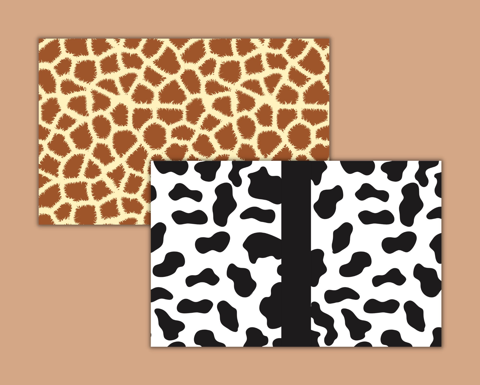 20 KDP Book Covers 8.5x11 Animal Print Leopard - Etsy