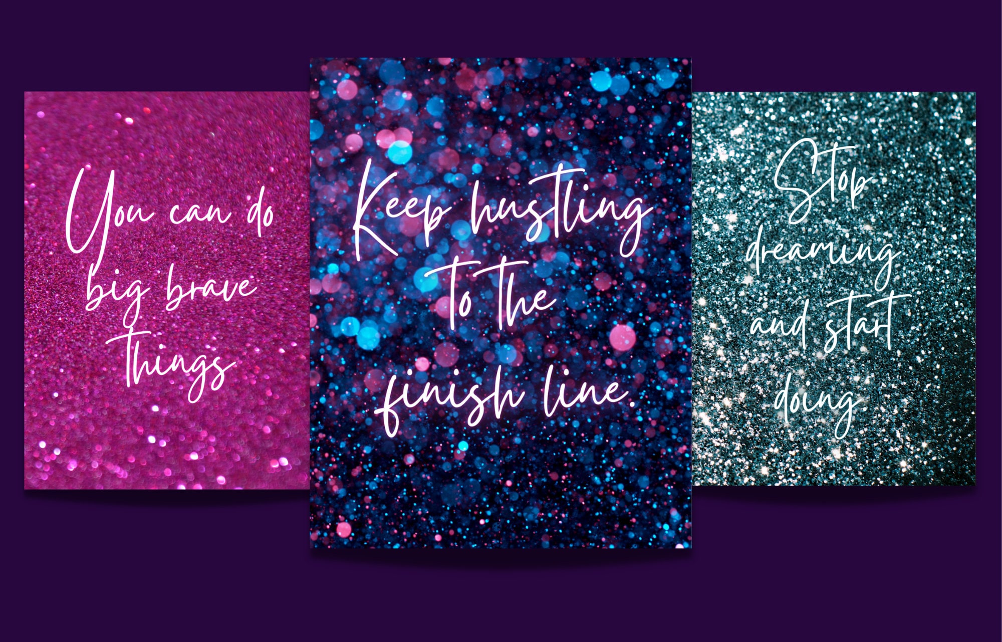 11 KDP Book Covers, Glitter Covers, Inspirational Quotes, Motivational ...