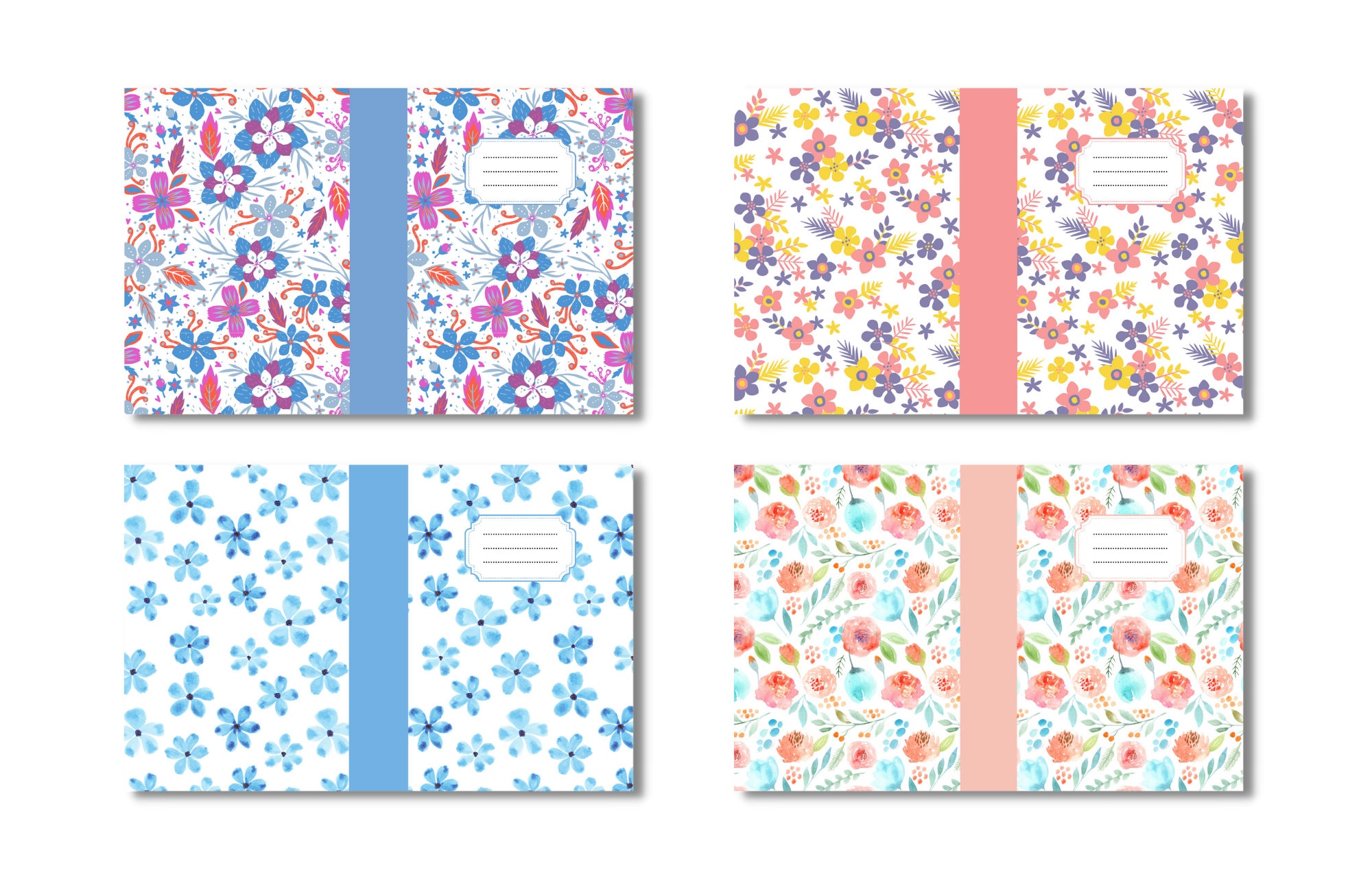 25 KDP Book Covers Flower and Botanical Pattern Book Covers - Etsy