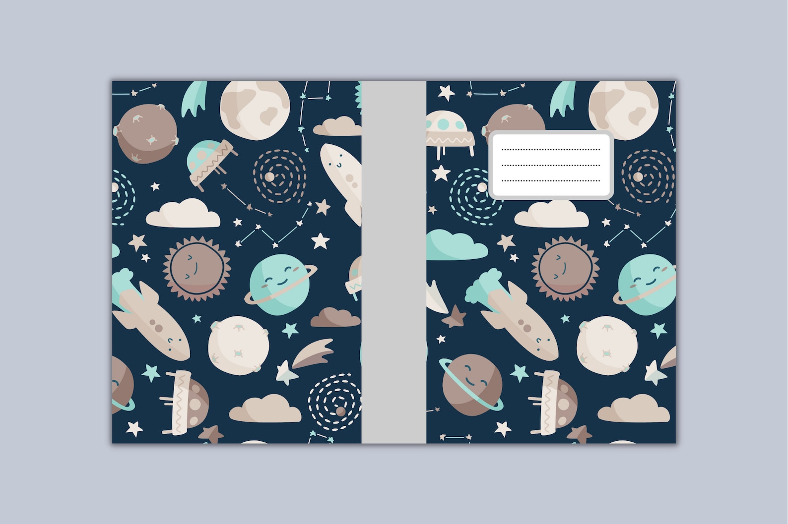 KDP Book Covers, Space Theme for Kids, KDP Interiorlined Journal ...