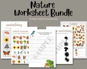 Tree Printable Autumn Activities for Kids Fall Printables - Etsy