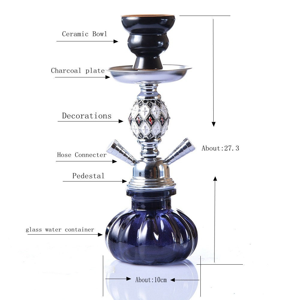 Arabian Double Pipe Hookah Set - Etsy