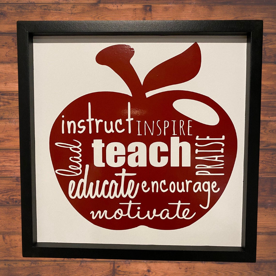 Teacher Sign - Etsy