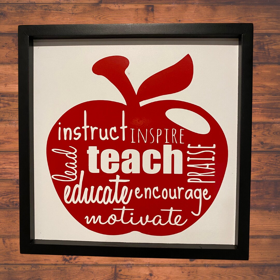 Teacher Sign - Etsy