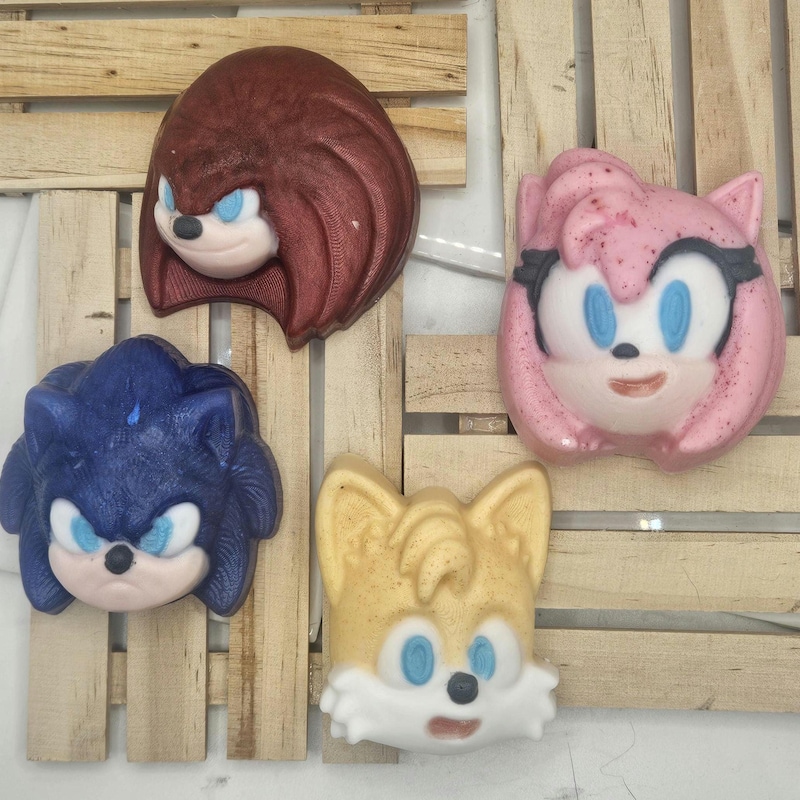 Sonic the Hedgehog Soap - Etsy