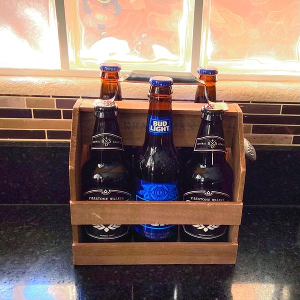 6 Pack Beer Carrier - Etsy