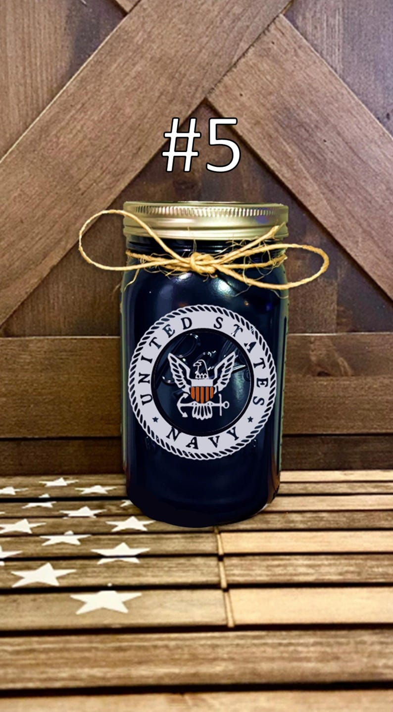 Custom US Military Mason Jars ~ Air Force ~ Army ~ Coast Guard ...