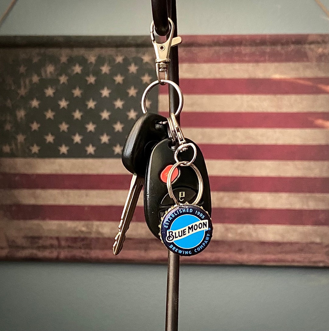 Beer Bottle Cap Keychains ~ Multiple Brand Variations ~ Beer, Seltzer ...