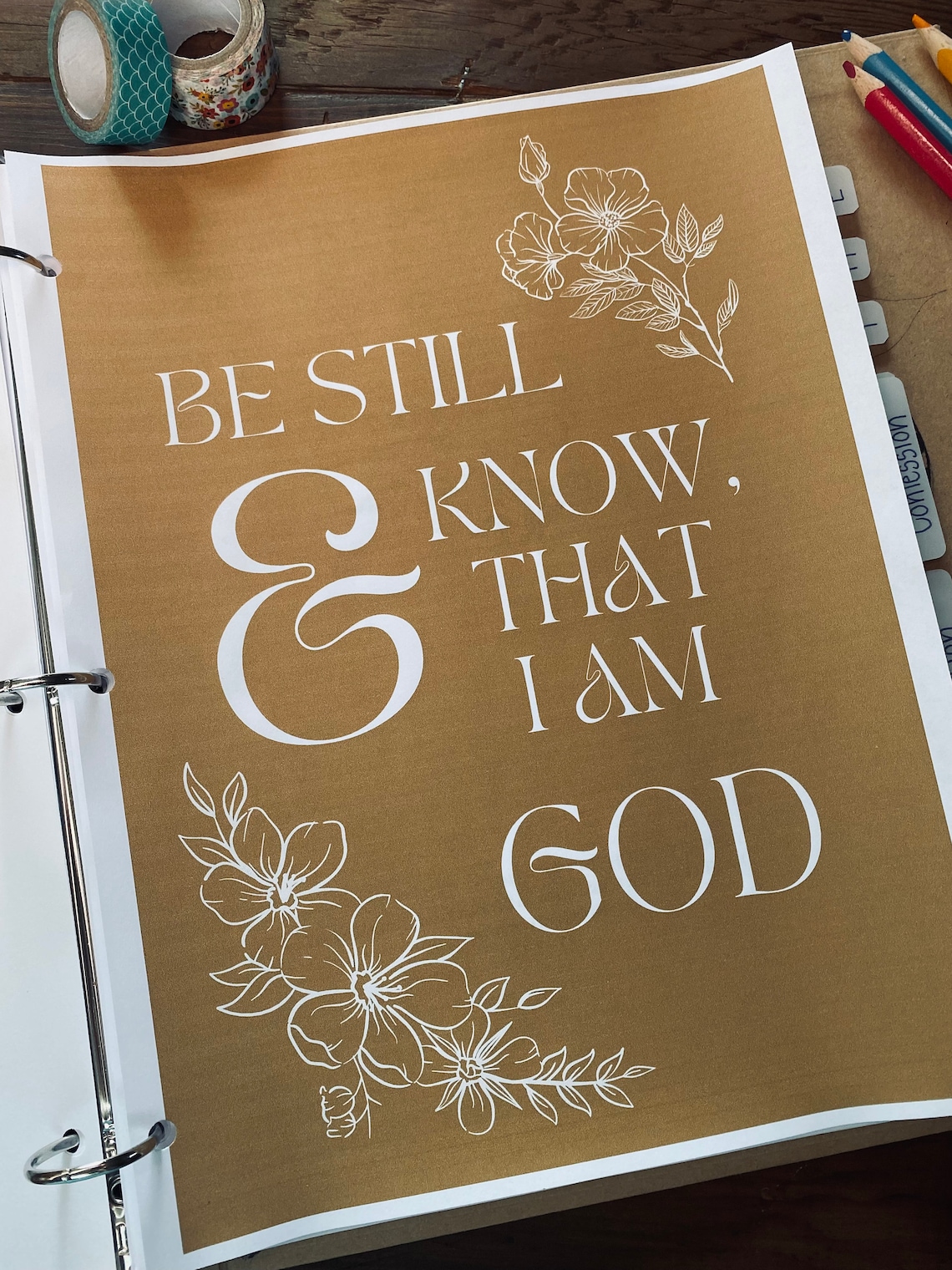 Prayer Binder Inserts - Etsy