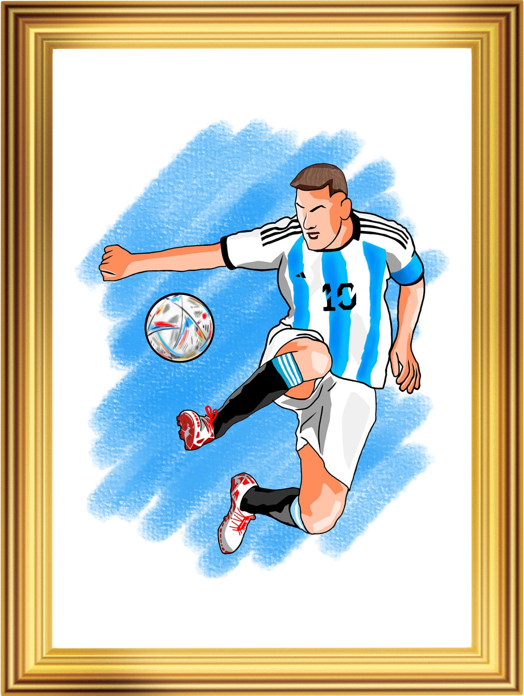 Football Digital Poster Instant Download Wall Art Digital Art - Etsy