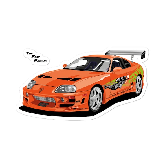 Fast Furious Toyota Supra Mkiv Decal Set Ubicaciondepersonas Cdmx Gob Mx