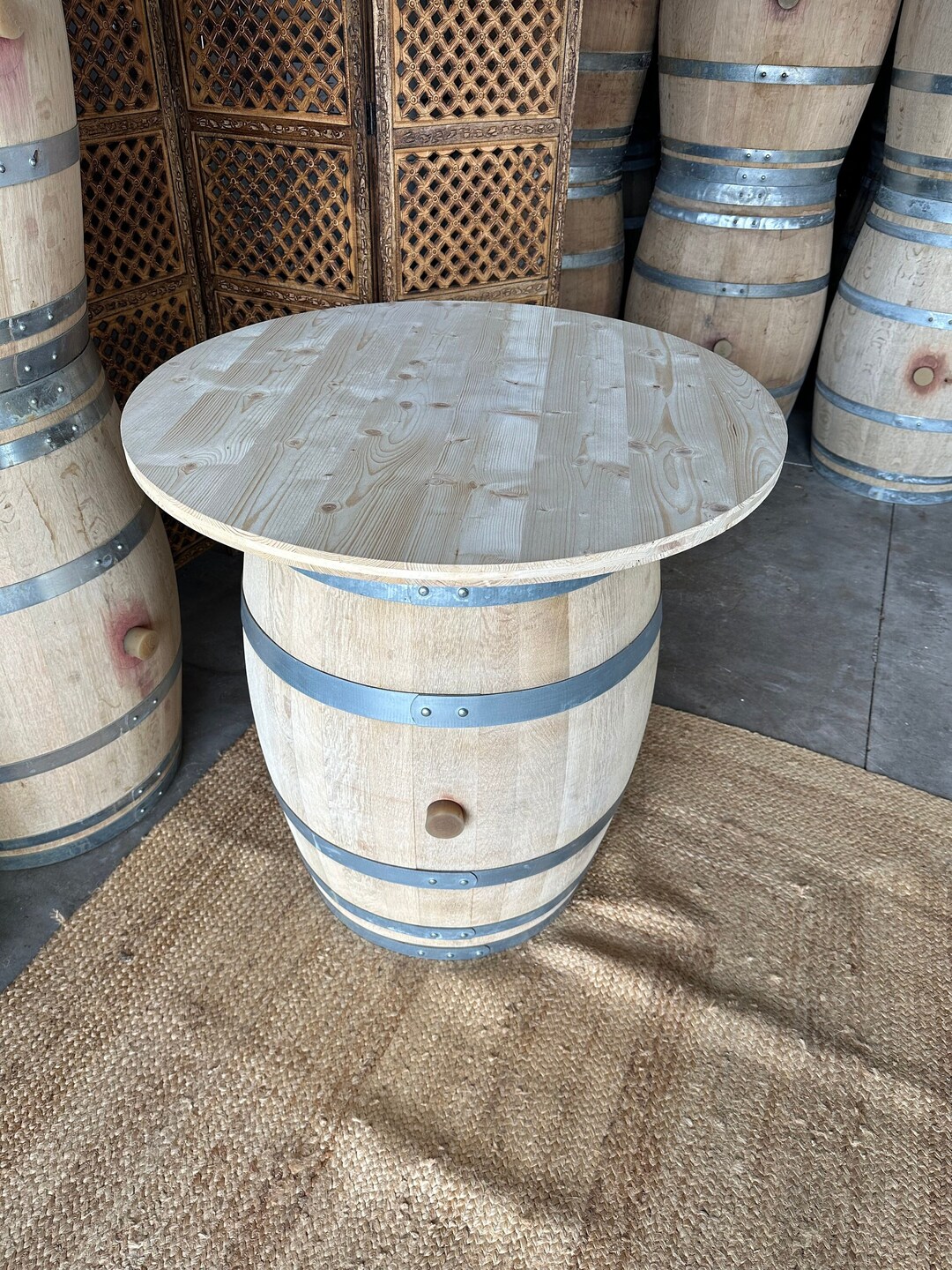 Plateau rond diamètre 90cm - Etsy France