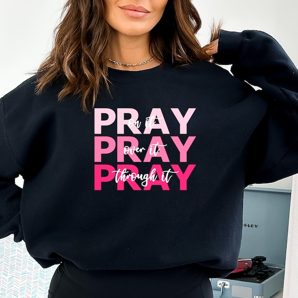 Pray Sweatshirt - Etsy
