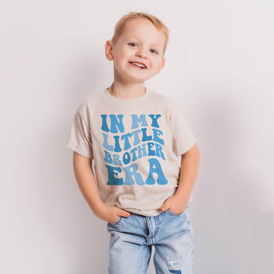 In My Little Brother Era T-shirt, Brother Shirt, Brotherhood Shirt ...