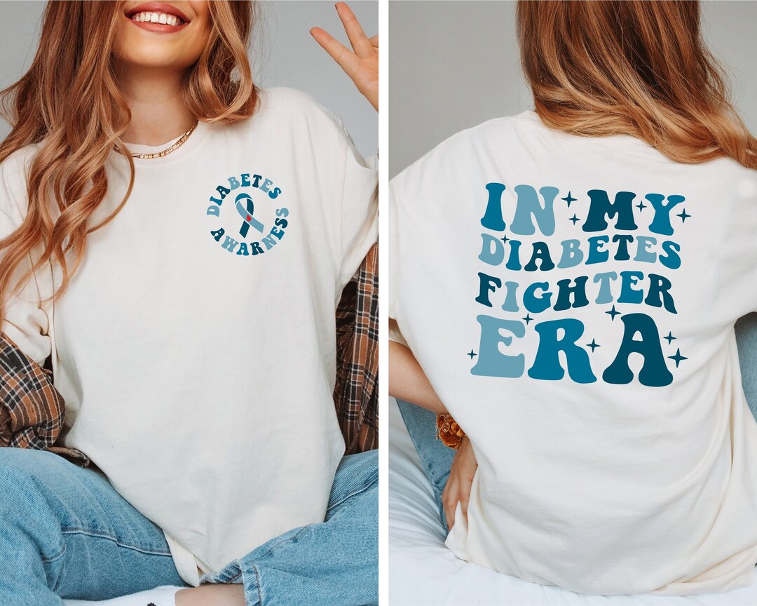 In My Diabetes Fighter Era T-shirt, Warrior Shirt, Diabetes Month Shirt ...