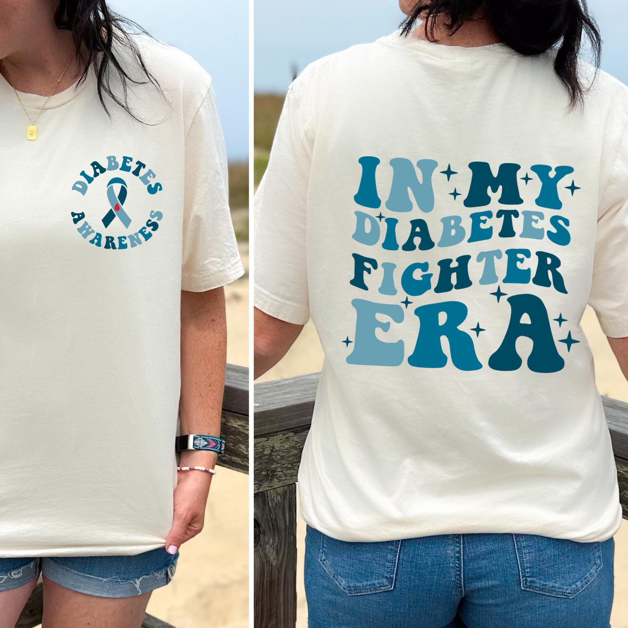 In My Diabetes Fighter Era T-shirt, Warrior Shirt, Diabetes Month Shirt ...