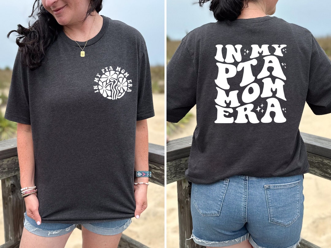 In My PTA Mom Era T-shirt, PTA School Shirt, Back to School Shirt ...