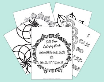 Coloring Mantras - Etsy