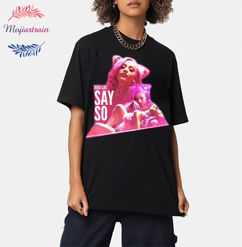 Doja Cat Say so Shirt Doja Cat Print in Font Tee for Fans | Etsy