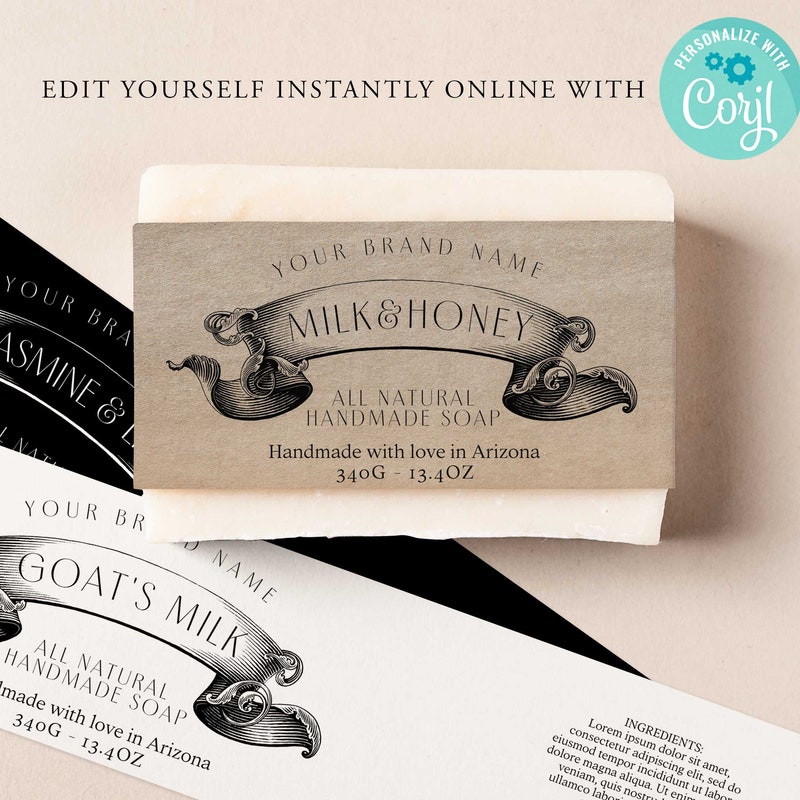 Handmade Soap Label - Etsy