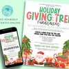 Christmas Wreath Fundraiser Flyer Editable Template, Holiday Wreath ...