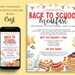 BACK to School Breakfast Flyer, Printable PTA Flyer, School Breakfast ...