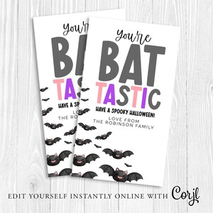 HALLOWEEN Appreciation Gift Tag, Teacher, Friends, Trick or Treat ...