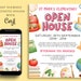 SCHOOL Open House Flyer, Editable, Meet the Teacher, Family Newsletter ...