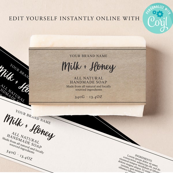 Homemade Soap Labels - Etsy