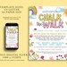 CHALK the WALK Flyer, Printable PTA Flyer, School Breakfast Parent ...
