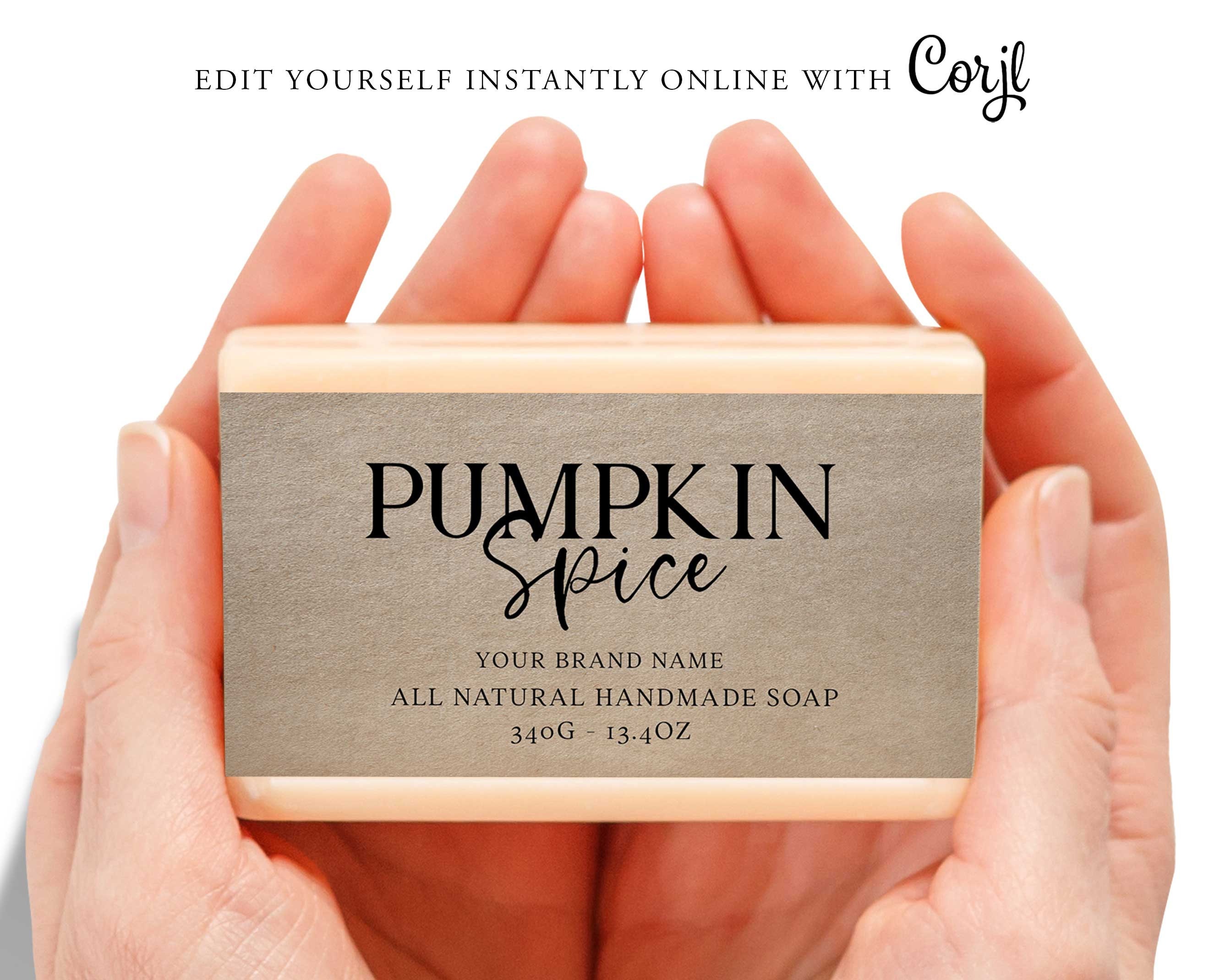 MODERN Editable Soap Label, Custom Product, DIY Soap Label, Homemade ...