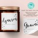 12 X STAR SIGN Editable Candle Label, Zodiac Labels, Zodiac Sign Candle ...