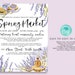 Editable SPRING MARKET Flyer Template, DIY Market Sale, Community Fair ...