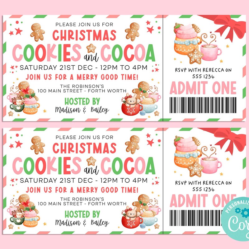 Hot Cocoa Flyer - Etsy