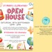 SCHOOL Open House Flyer, Editable, Meet the Teacher, Family Newsletter ...