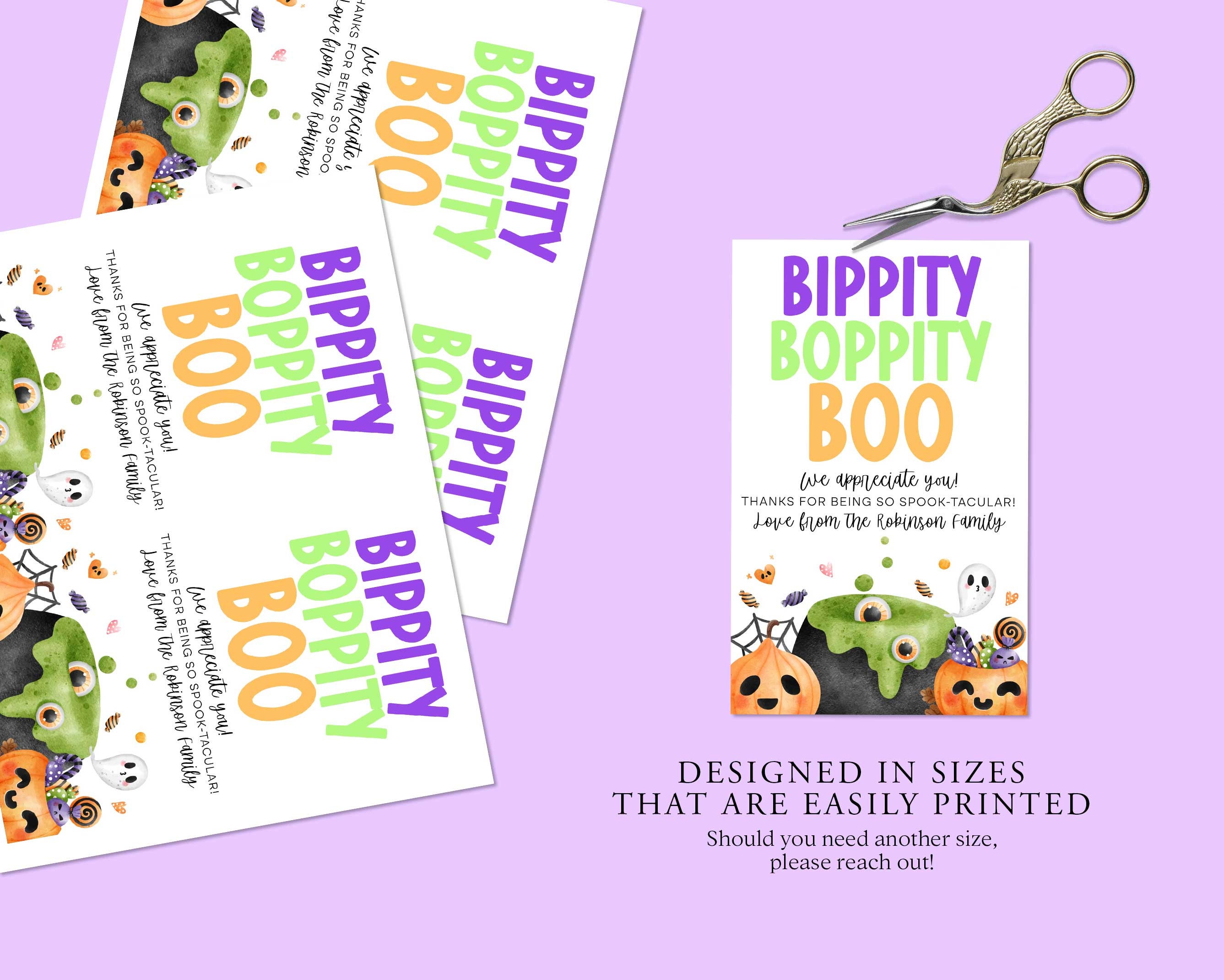 HALLOWEEN Appreciation Sign, Teacher Staff Nurse Volunteer Appreciation ...