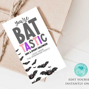 HALLOWEEN Appreciation Gift Tag, Teacher, Friends, Trick or Treat ...