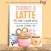COFFEE Appreciation Sign, Teacher Staff Nurse Volunteer Appreciation ...