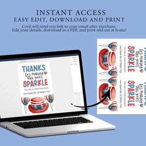 4TH JULY Appreciation Sign, Teacher Staff Nurse Volunteer Appreciation ...