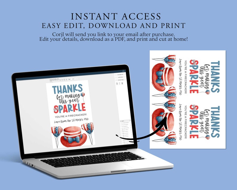 4TH JULY Appreciation Sign, Teacher Staff Nurse Volunteer Appreciation ...