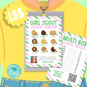 Girl Scout Cookie Lanyard 2025 - Etsy