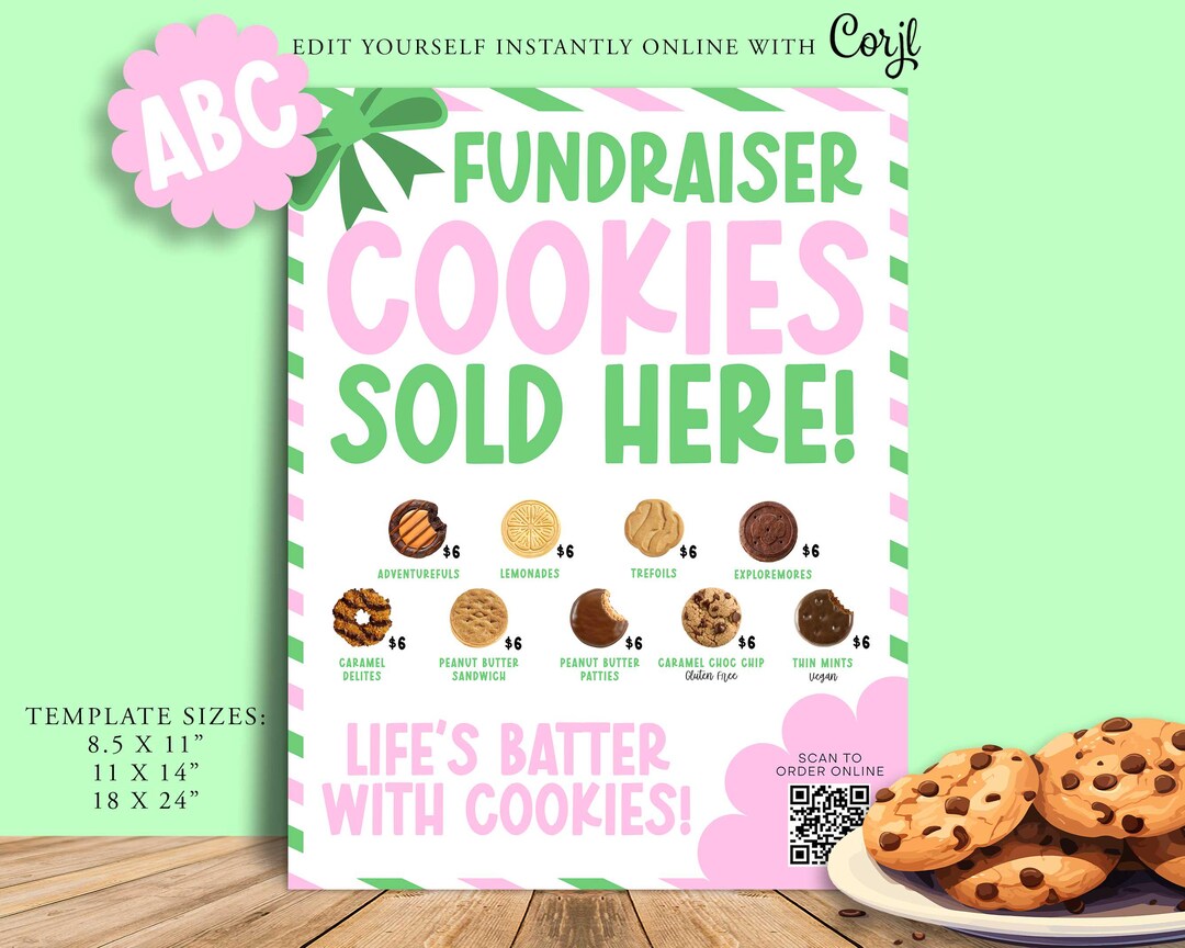 2026 Updated - ABC TROOP Cookie Signs, Price List 2026, Cookie Menu, 8. ...