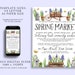 Editable SPRING MARKET Flyer Template, DIY Fundraiser, Community Fair ...