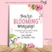 BLOOM Appreciation Sign, Teacher Staff Nurse Volunteer Appreciation ...