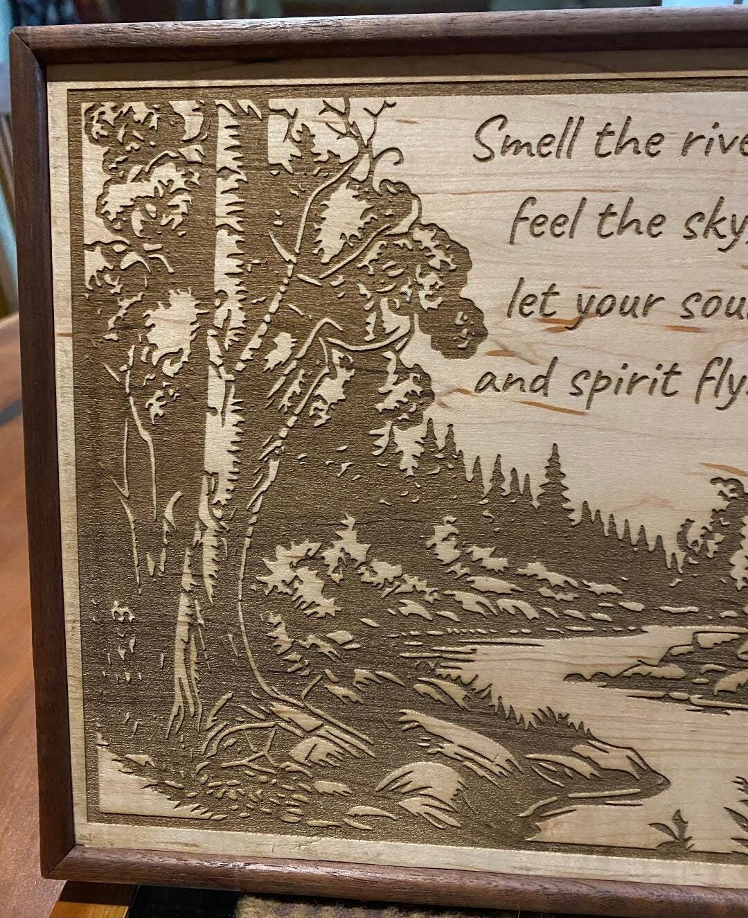 A Sign for River Lovers River Quote, Boater, Kayak, Canoe, Fishing - Etsy