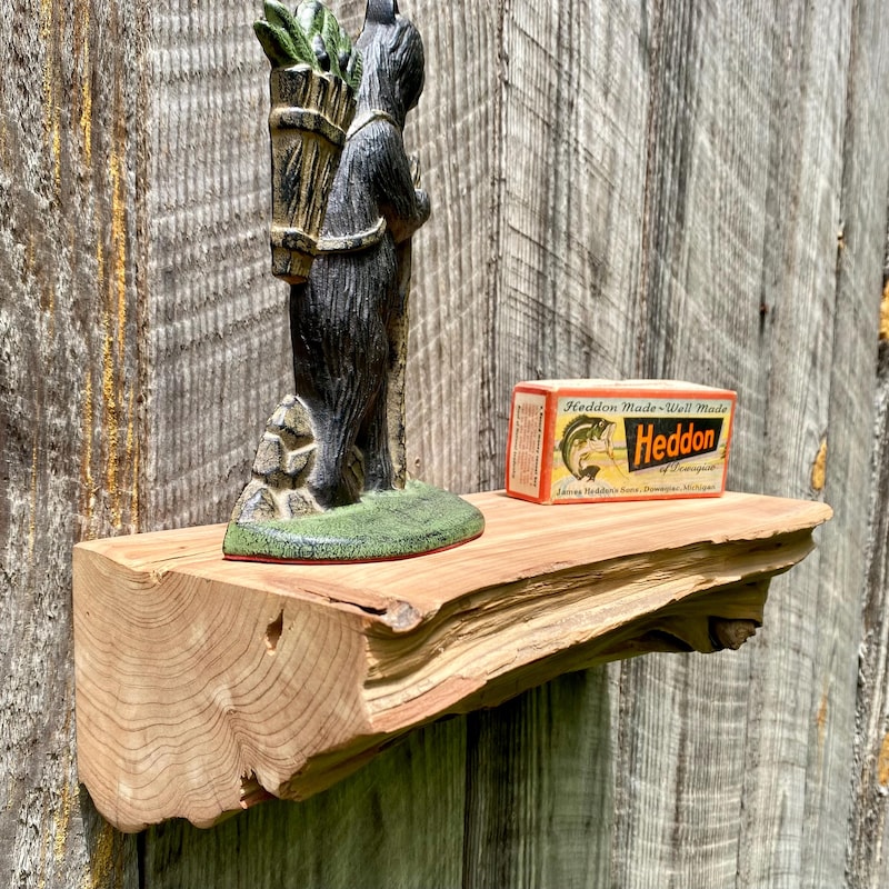 Cedar Floating Shelf - Etsy