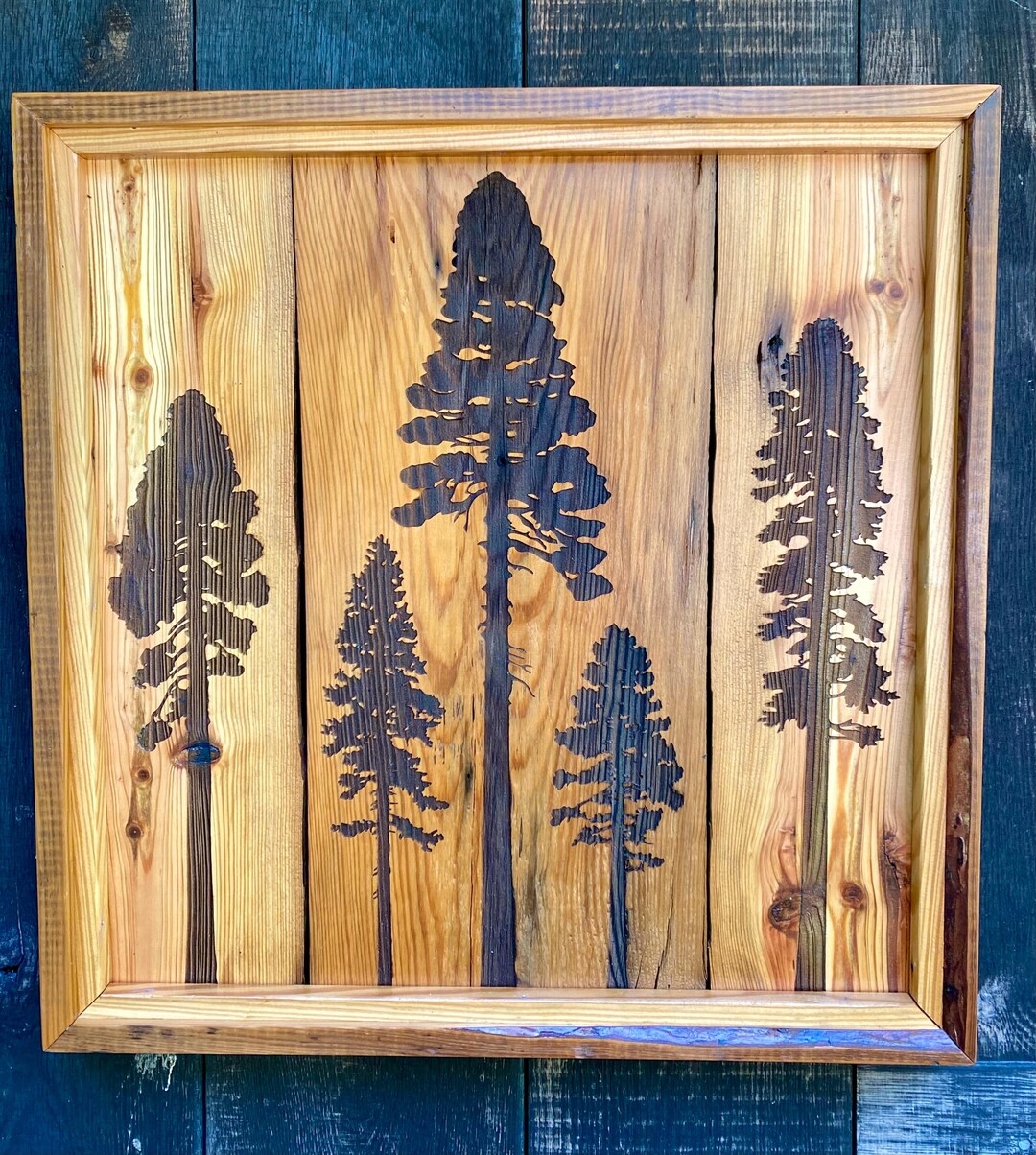 Redwood Trees Wall Art | Redwood Forest | California Redwoods | Lodge ...